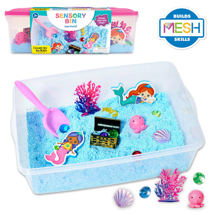 Sensory Bin Mermaid Activity Bin for Kids – Milan's Children's Gift Market
